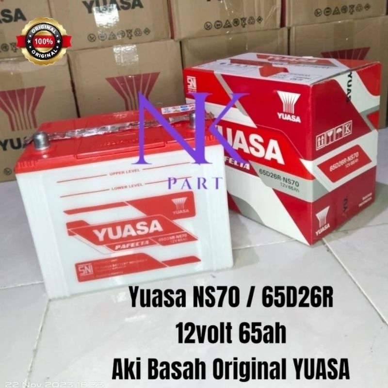 Jual Aki Mazda E2000 Diesel Tribute, Hyundai H1 Chery Tiggo Yuasa NS70 ...