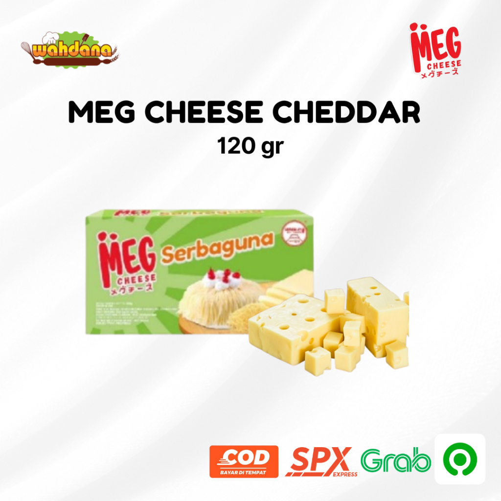Jual MEG Cheese Cheddar 120 gr | Shopee Indonesia