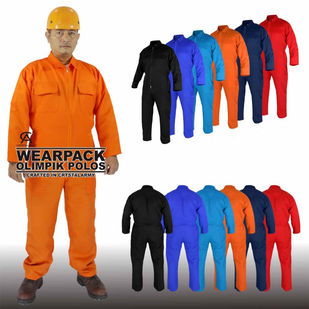 Jual Wearpack/Katelpak/Baju Bengkel/seragam Lapangan | Shopee Indonesia
