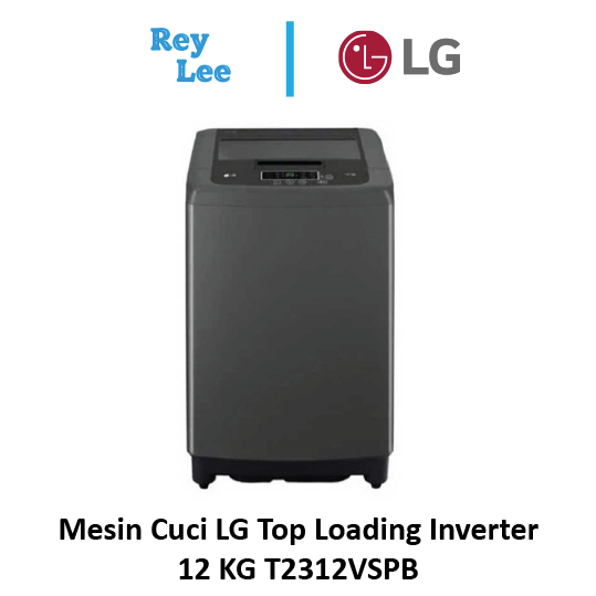 Jual Mesin Cuci Top Loading 12 Kg LG Smart Inverter Motor T2312VSPB ...
