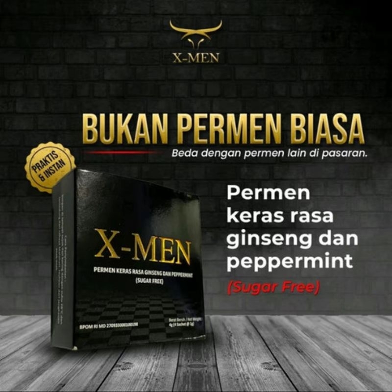 Jual Permen x-men premium Candy Original 1box isi 4ps kuat tahan lama ...