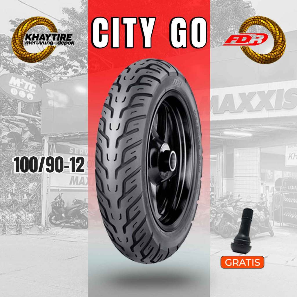 Jual Ban Depan Motor NEW SCOOPY - FREEGO FDR CITY GO 100/90 Ring 12 ...