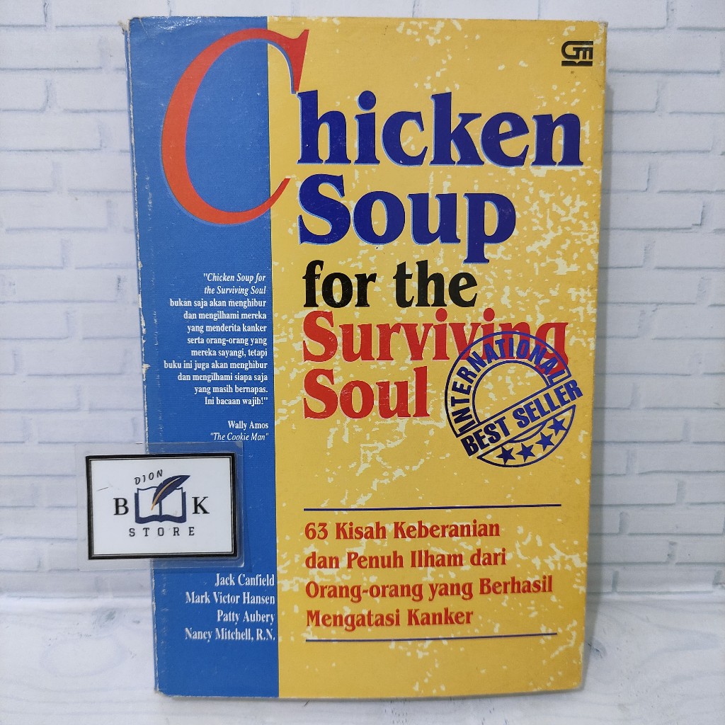 Jual (ORIGINAL) Buku Chicken Soup For The Surviving Soul - 63 Kisah Keberanian dan Penuh Ilham ...