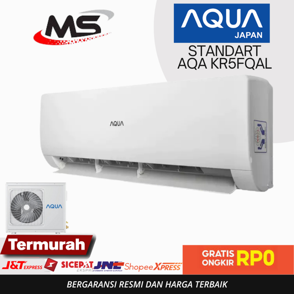 Jual AC AQUA 1/2 PK KR5FQA TUBO COOLING LOW WATT | Shopee Indonesia