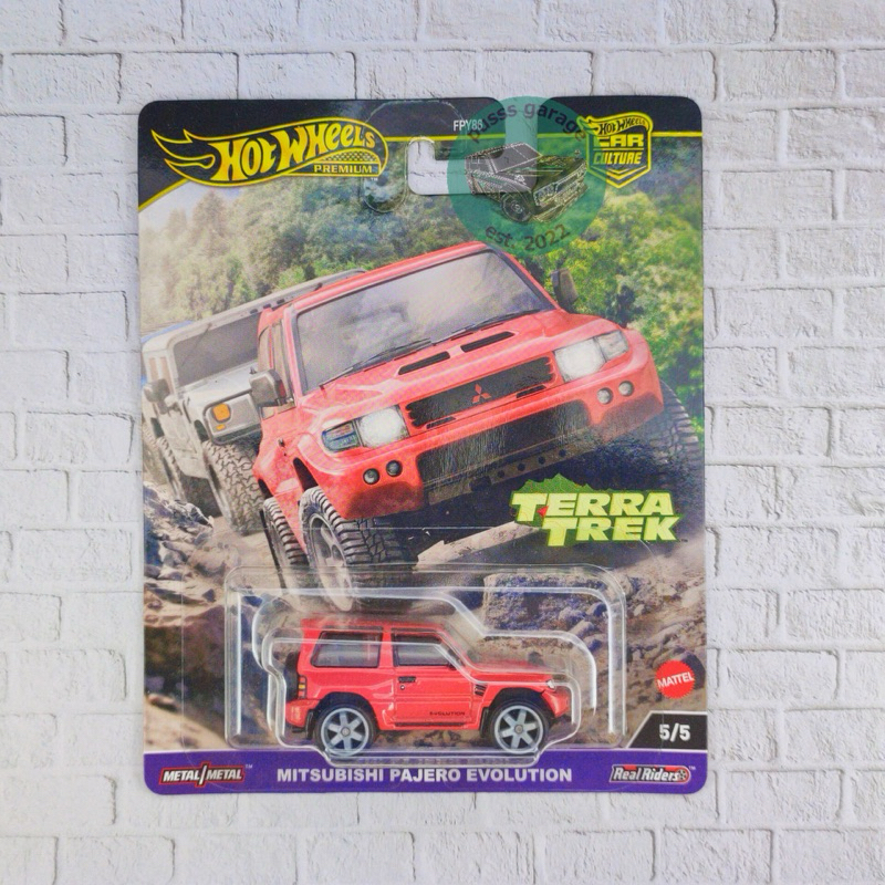 Jual HOT WHEELS MITSUBISHI PAJERO EVOLUTION MERAH TERRA TREK (PREMIUM ...