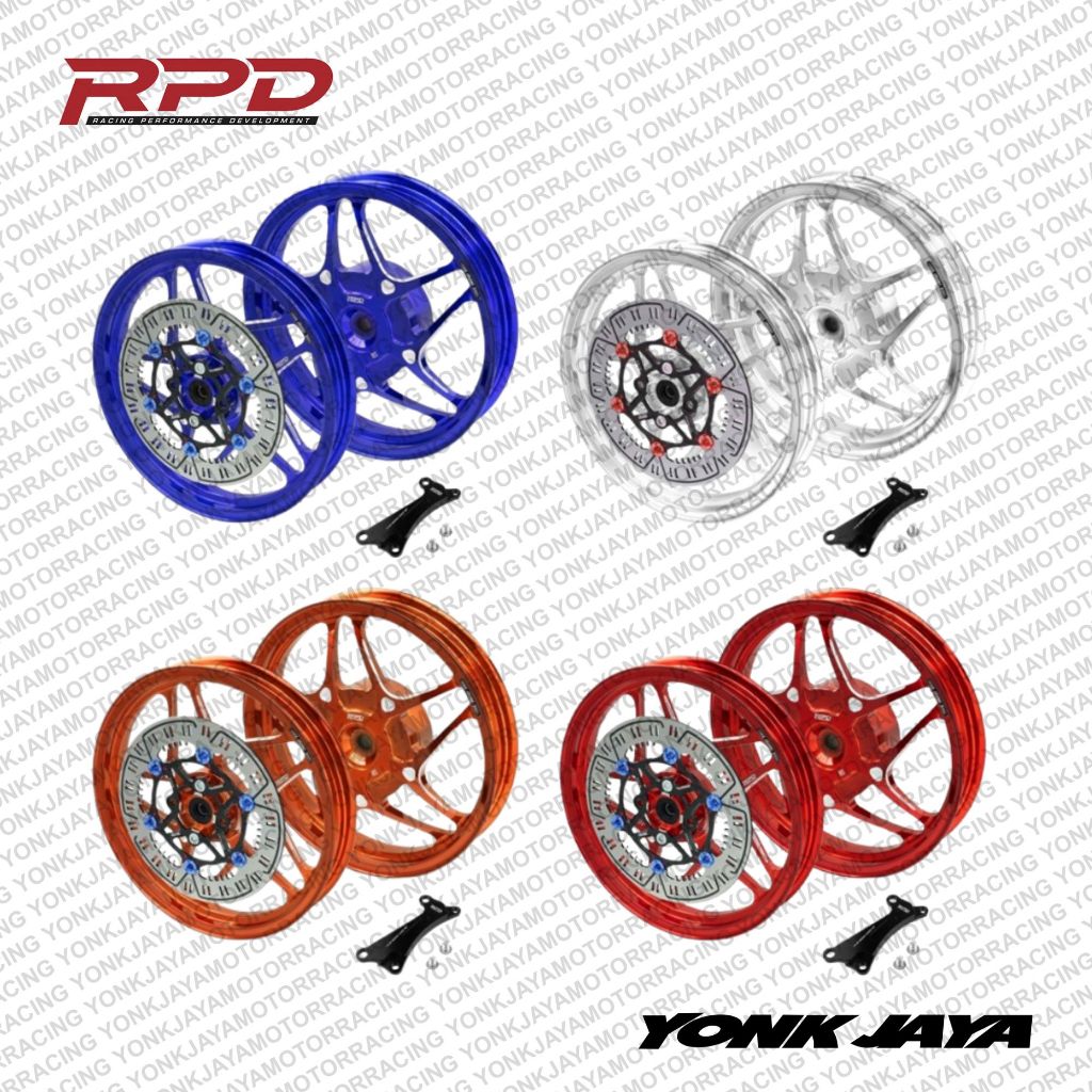 Jual BUNDLE VELG RPD CASTING WLEEL SET GALAXY + PIRINGAN / DISC BRAKE ...