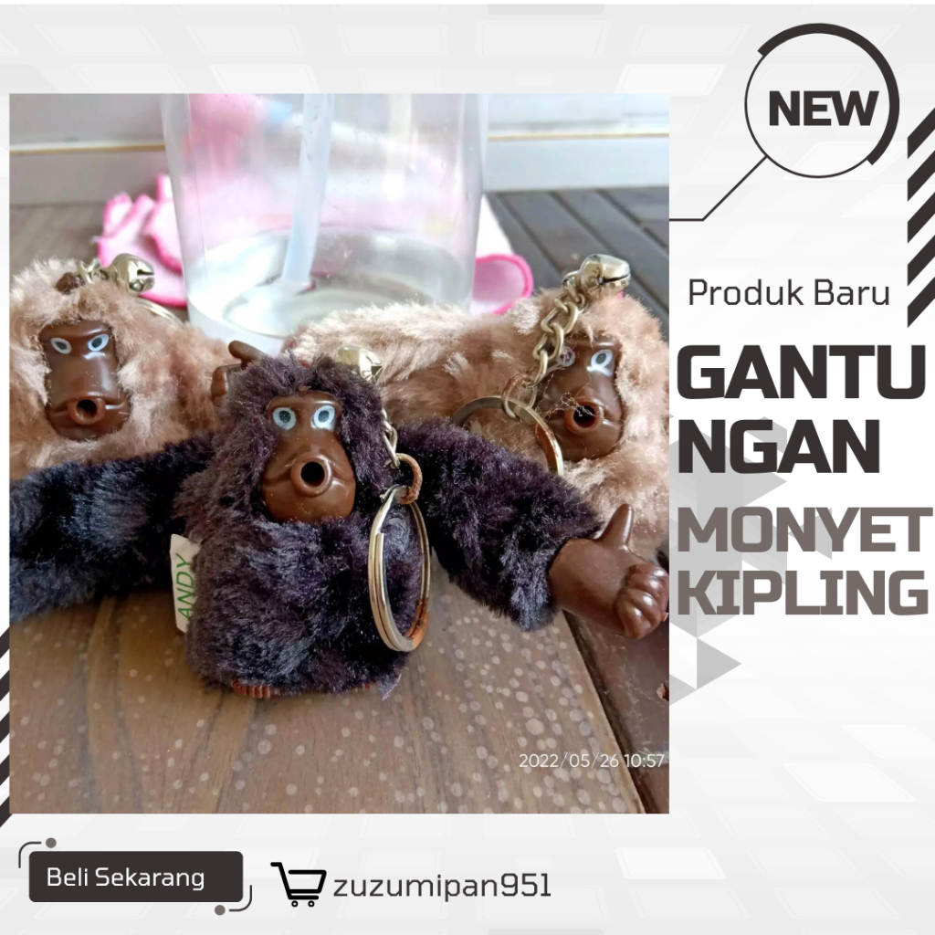 Jual Gantungan terbaru|gantungan tas|Gantungan monyet kipling asesoris ...