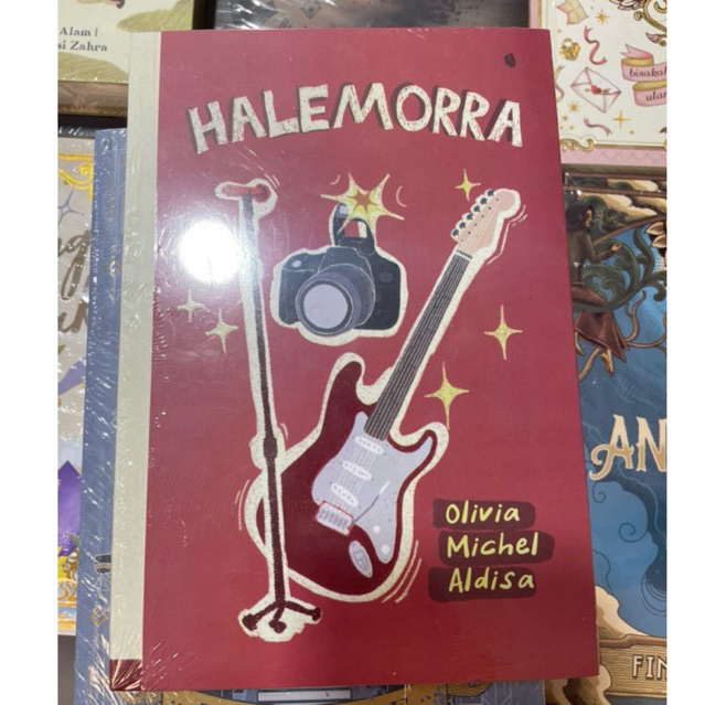 Jual Novel HALEMORRA karya OLIVIA MICHEL ALDISA (ORIGINAL NEW SEALLED ...