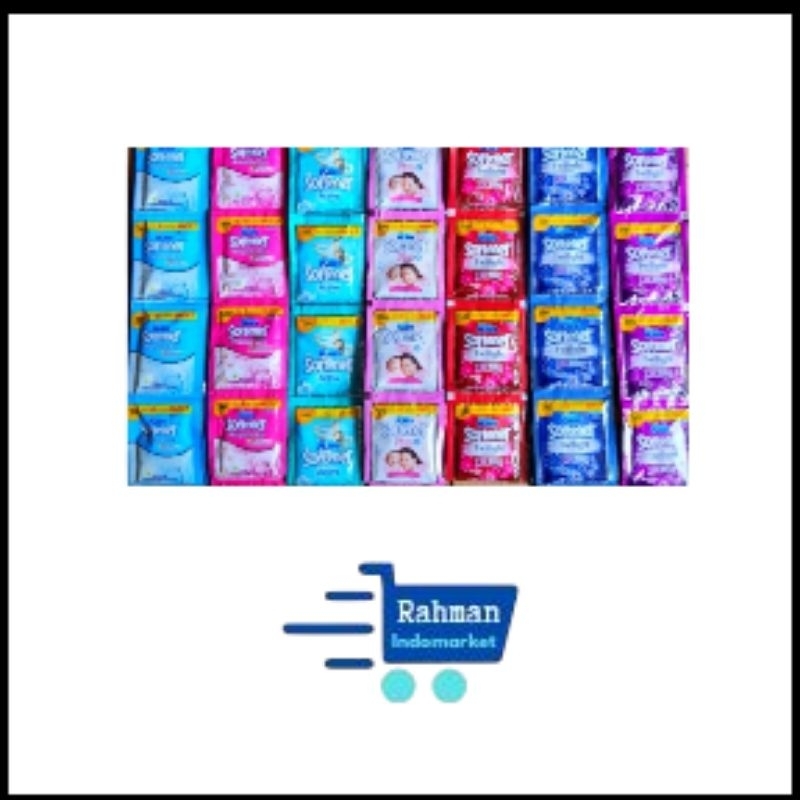 Jual SOFTENER SOKLIN 1 RENCENG 12 SACHET ISI 13ML | Shopee Indonesia