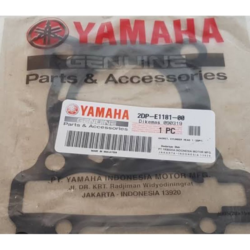 Jual GASKET HEAD CYLINDER / PAKING HEAD SILINDER / PAKING KOP YAMAHA ...
