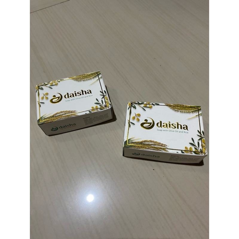 Jual daisha soap with olive oil and rice | Shopee Indonesia