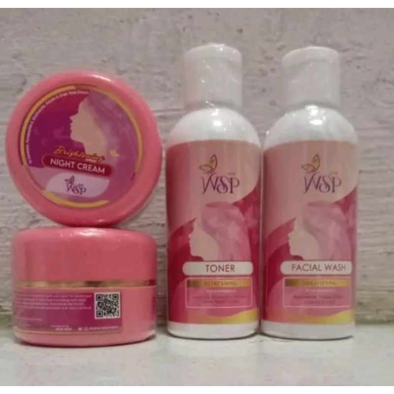 Jual PAKET MURAH HEMAT WSP GLOW WSP CREAM WSP SKINCARE WSP GLOW AMAN DI ...