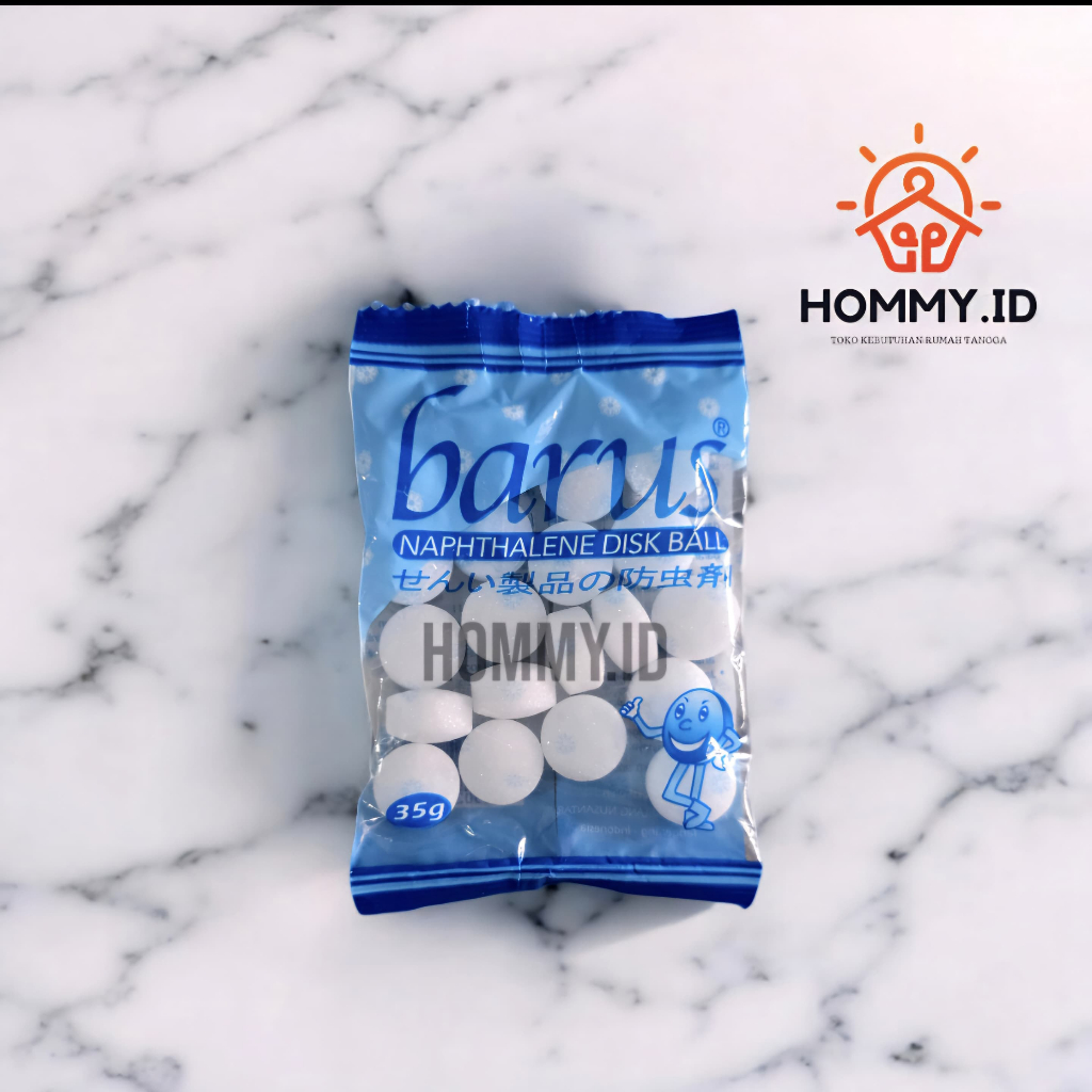 Jual KAMPER BARUS 35GR PUTIH SACHET ISI 24 PCS + GRATIS SPONS CUCI ...
