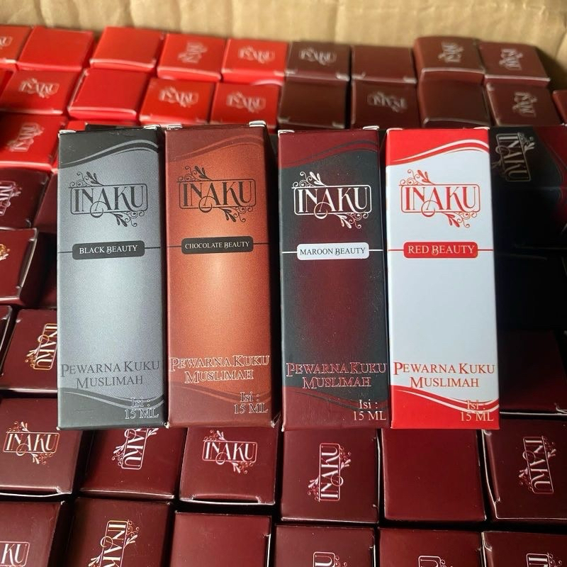 Jual Inaku henna Pewarna kuku halal sah untuk solat / nail art / kutek ...