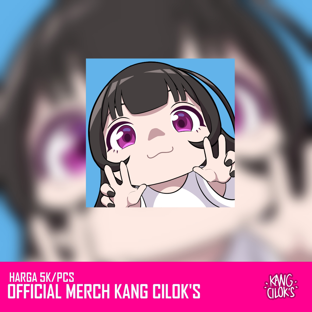 Jual Sticker Kunti Bogel Kang Cilok | Shopee Indonesia