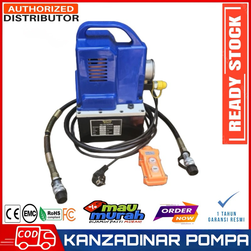 Jual Electric Hydraulic Pump 700 bar 3.8L QQ-700S BARTON pompa hidrolik | Shopee Indonesia