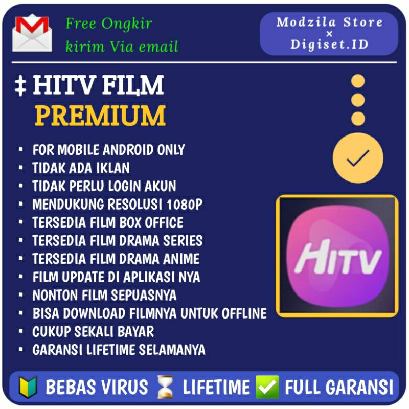 Jual Lifetime hitv Penjelajah Aplikasi hitv Nobar Pro - Modzila store ...