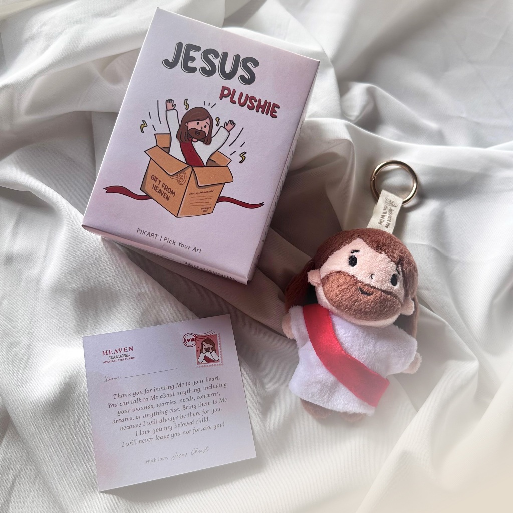 Jual BAG CHARM - Boneka Tuhan Yesus / Jesus Christ Doll Plushie ...