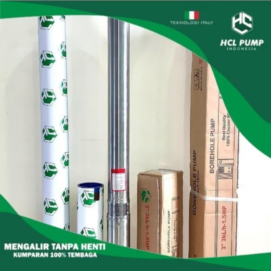 Jual Pompa Air Submersible HCL PUMP 1.5HP - 4" SDM 4/14 - 1.5HP 1,5 ...