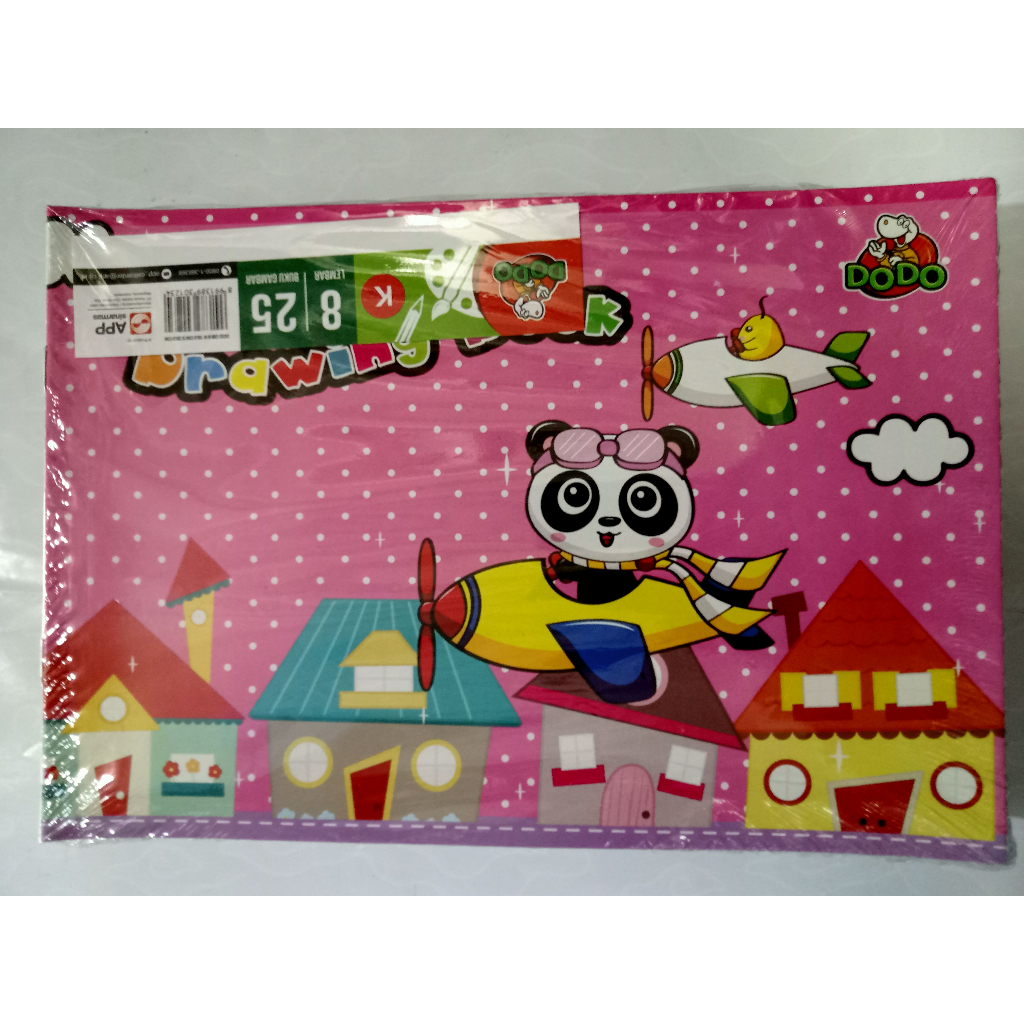 Jual Buku Gambar / Drawing Book Dodo Murah/Buku Mewarnai 1 pak isi 25 ...