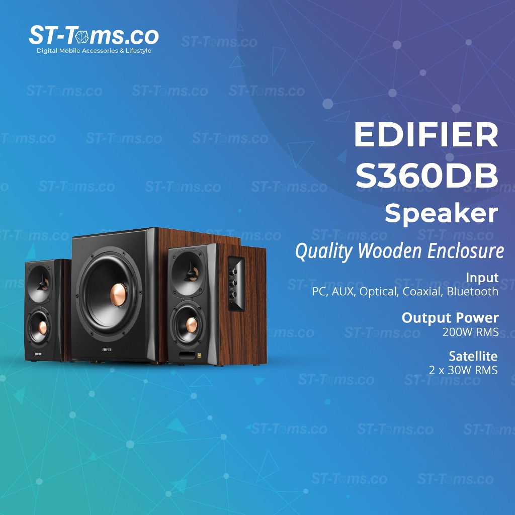 Jual Edifier S360DB / S36 DB Hi-Res Audio Active Speaker With Wireless ...
