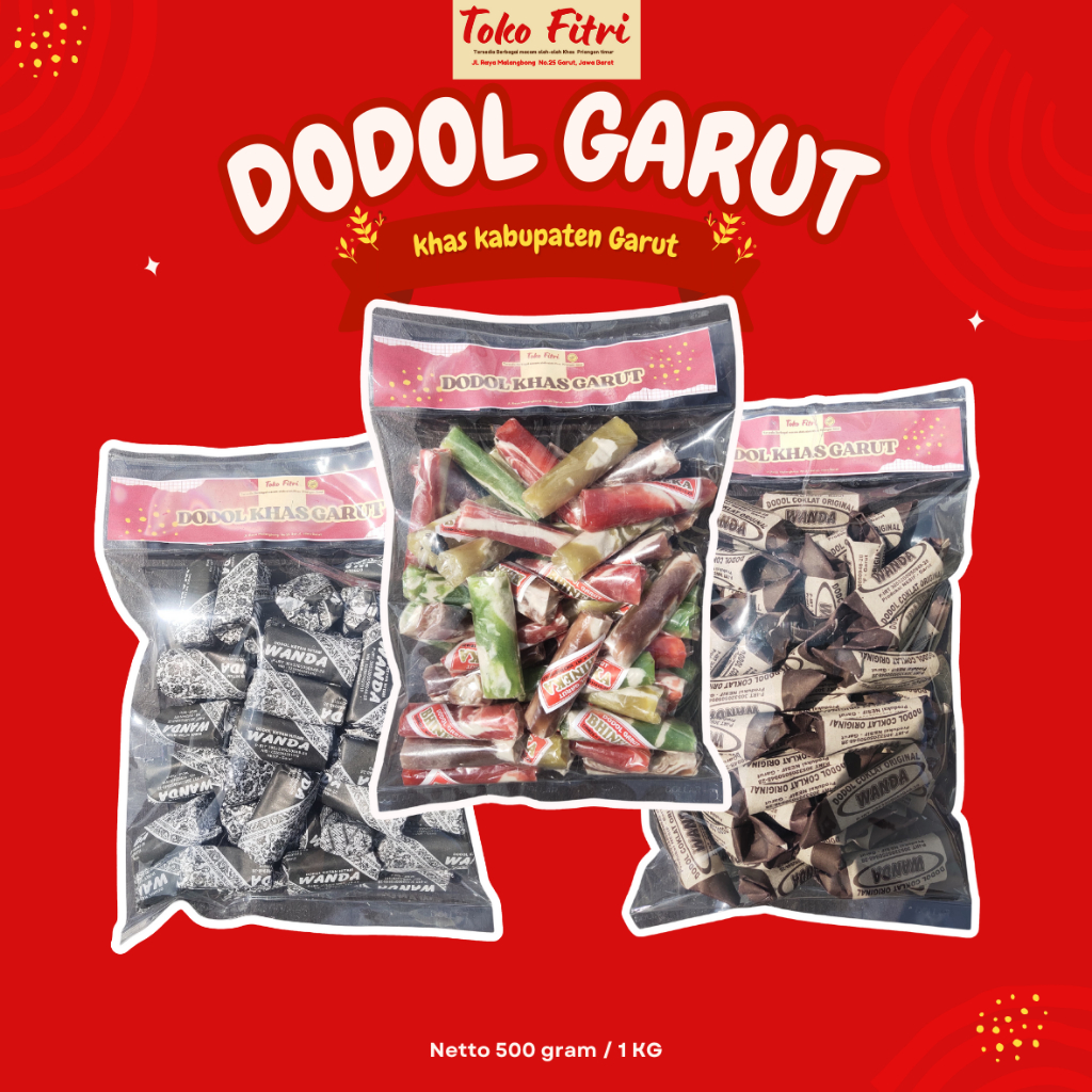 Jual (1 kg) Dodol garut (Original, Buah, Coklat, Zebra) | Shopee Indonesia