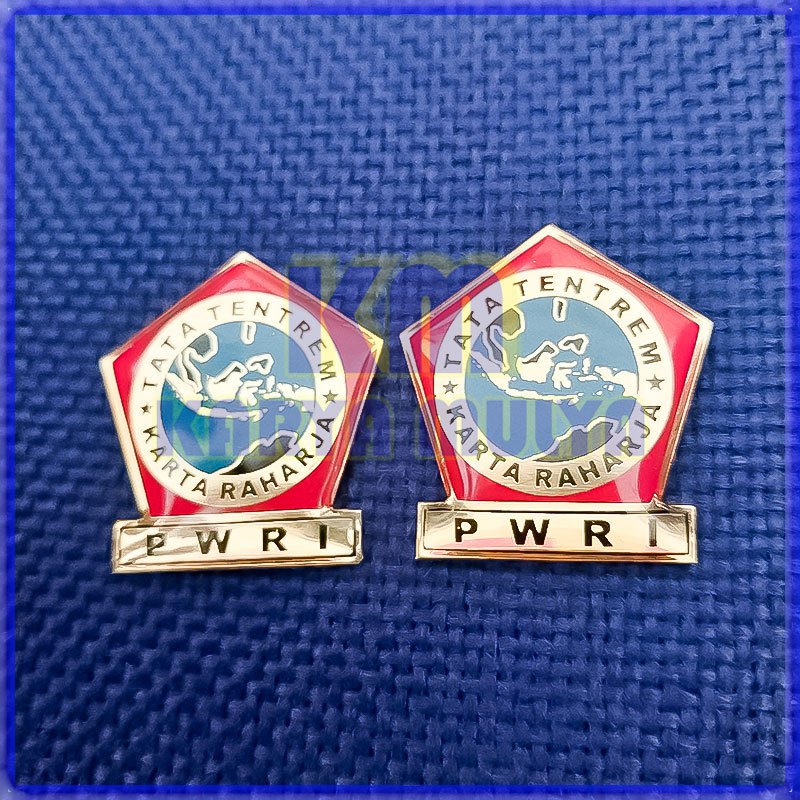 Jual Lencana Pin PWRI Magnet Pin Bros Logo PWRI - Karya Mulya | Shopee ...