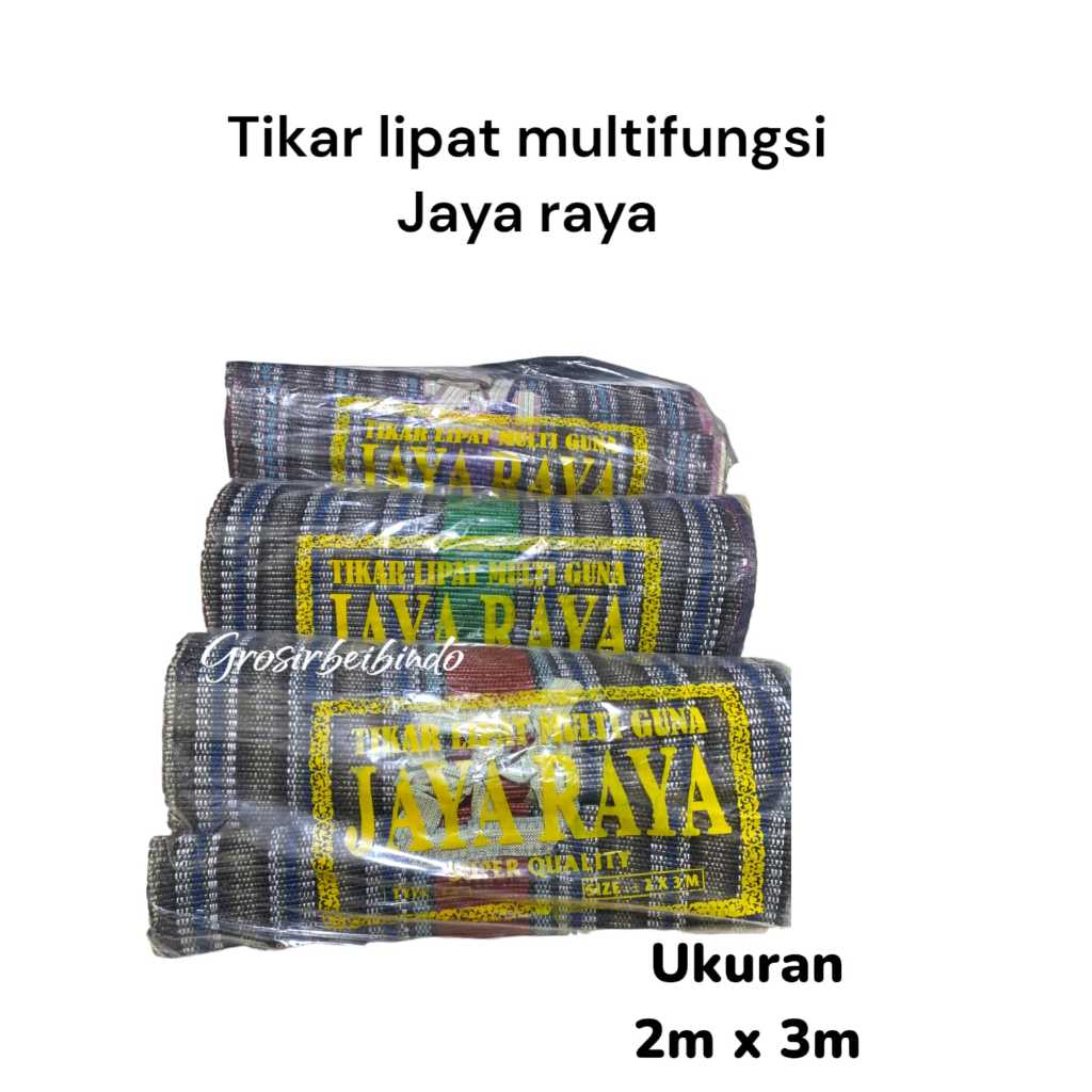 Jual Tikar Lipat Merk Jaya Raya Pakai Sambungan Ukuran 2mx3m | Karpet ...