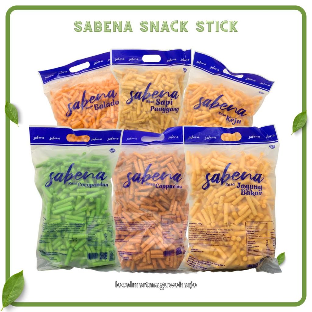 Jual Sabena Snack Stick Stik Kemasan Bag Jumbo Cemilan Jagung Balado ...