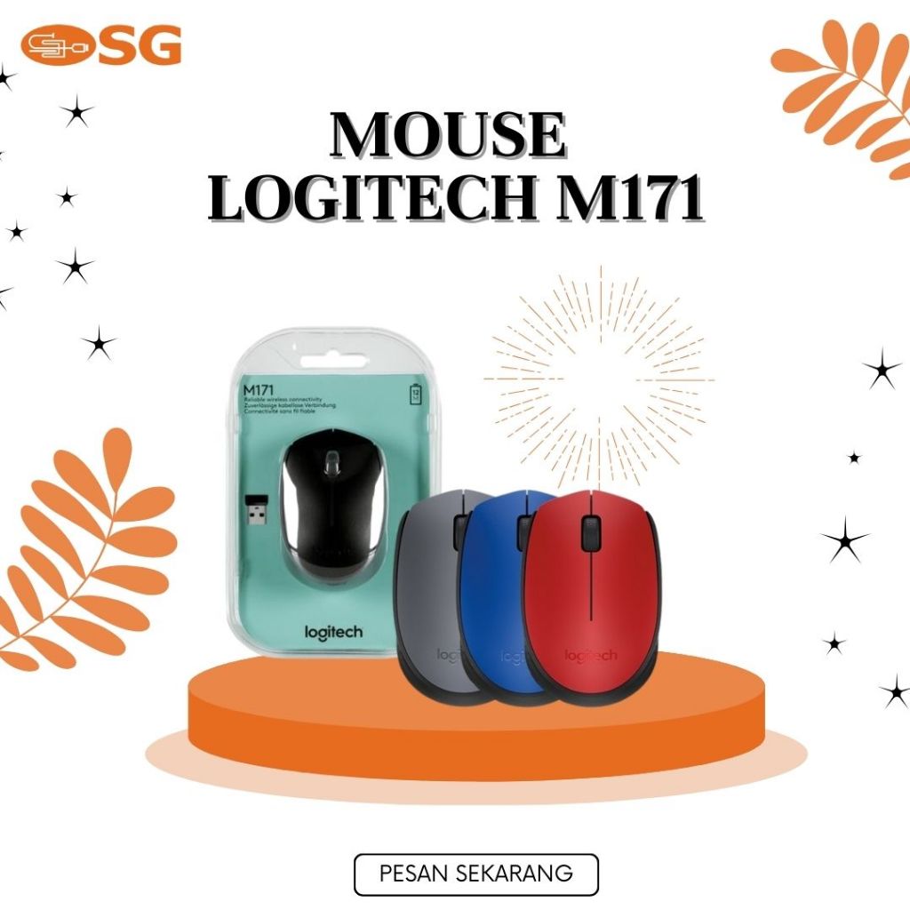 Jual LOGITECH M171, MOUSE WIRELESS | Shopee Indonesia