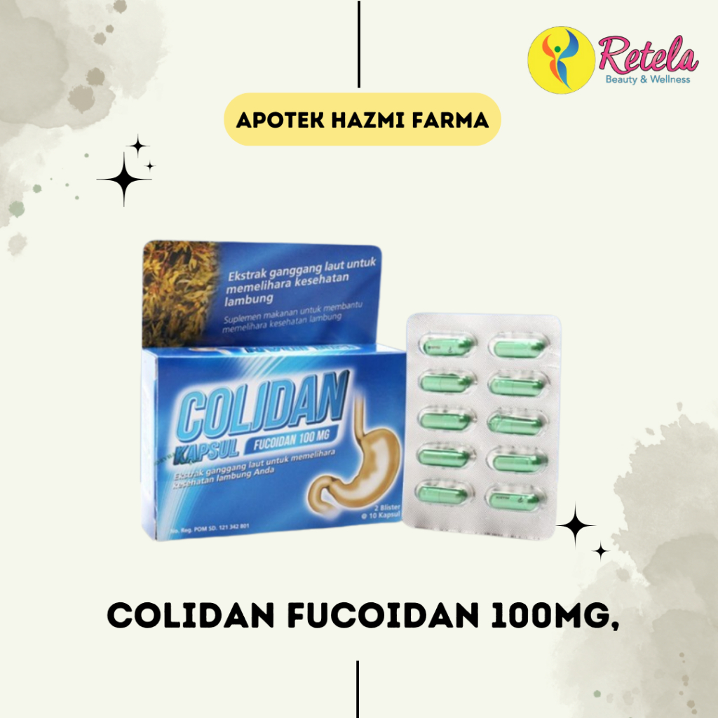 Jual Colidan Fucoidan 100mg Box 2 Blister 20 Tablet / Vitamin ...