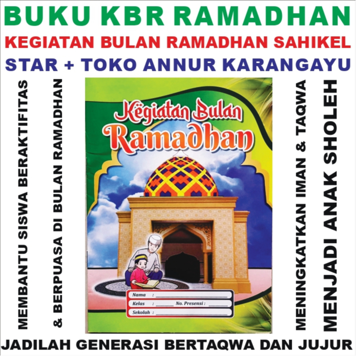 Jual Sakel Buku KBR Sa Kegiatan Ramahan Sd Smp Sma 2025 Star Siap Kirim ...