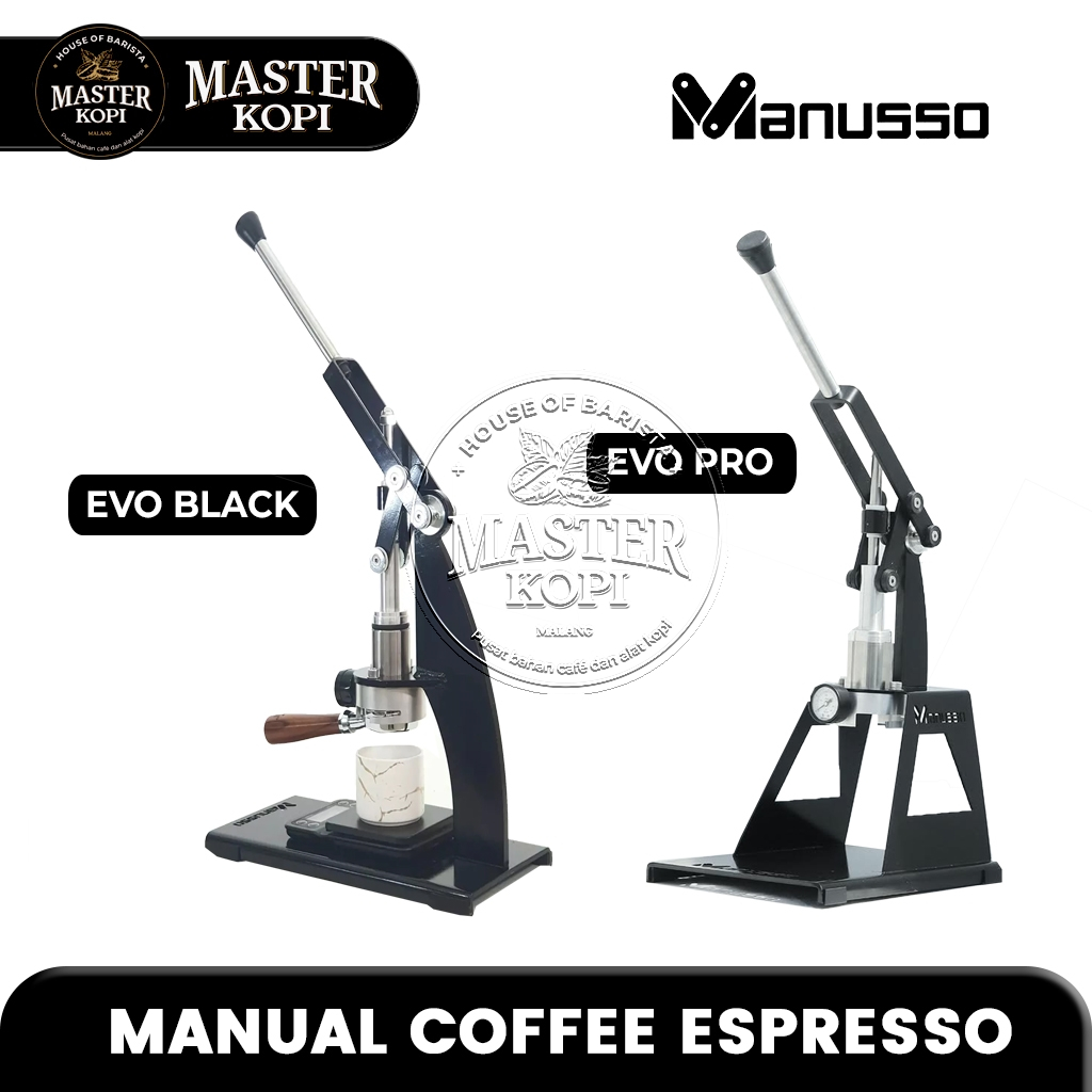 Jual Mesin Kopi Espresso Manual MANUSSO Coffee Espresso EVO Manual ...