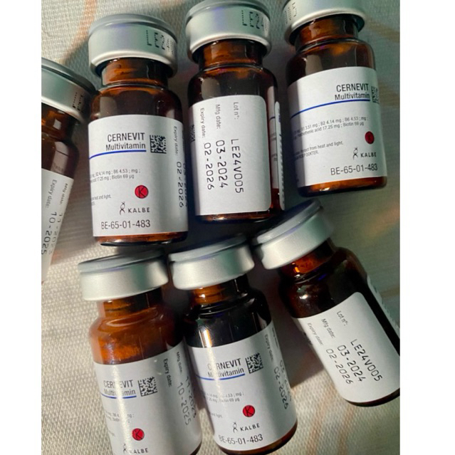 Jual MULTIVITAMIN INJEKSI (Vit A, B1, B2, B6, B12, C, D3, E) | Shopee ...