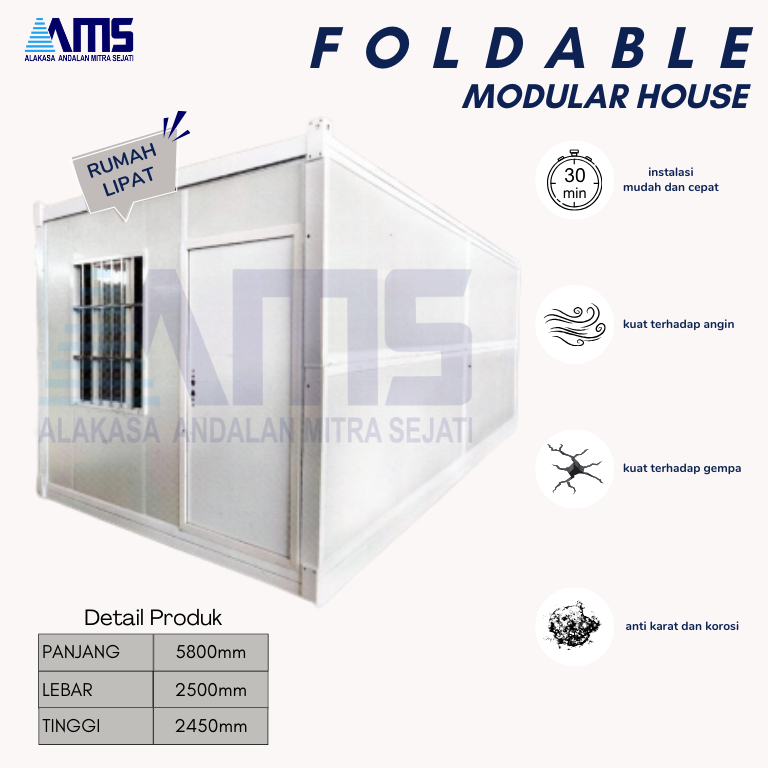 Jual Alakasa - Modular Container Foldable Rumah Lipat | Shopee Indonesia