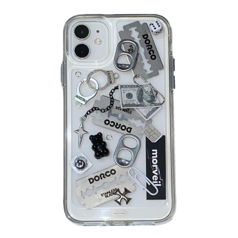 Jual [morveil] CASE HP IPHONE ANDROID resin aesthetic keren gothic y2k ...