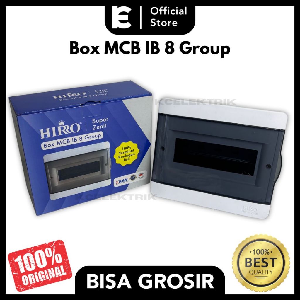 Jual Box MCB IB 8 Group Hiro Super Zenit Inbow Kotak Panel Listrik ...