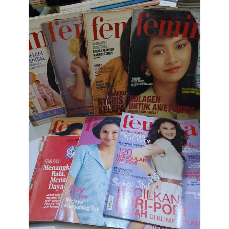 Jual MAJALAH FEMINA TAHUN LAMA | Shopee Indonesia