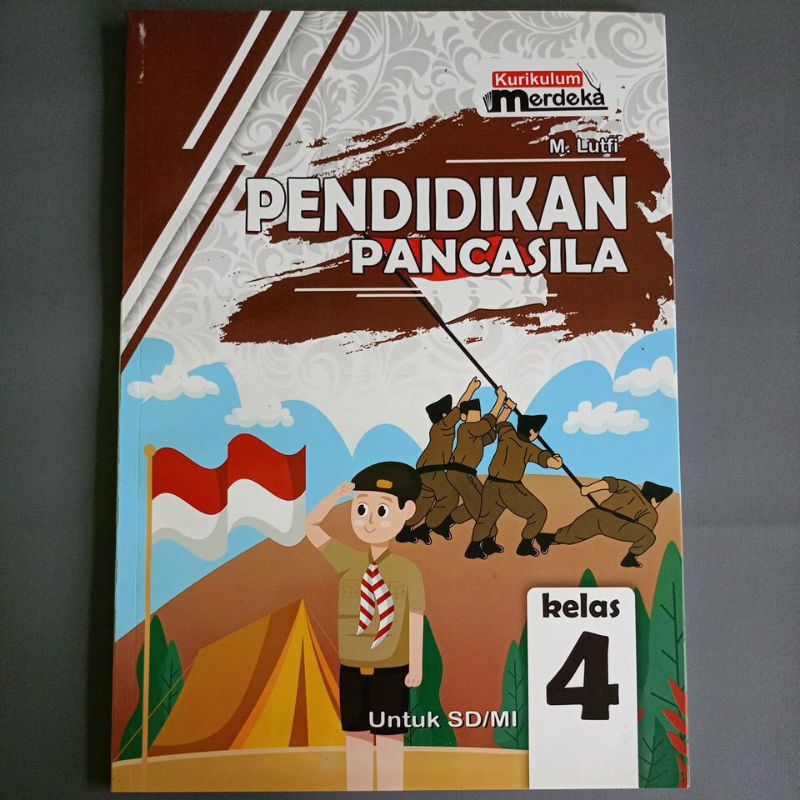Jual Buku Pelajaran Pendidikan Pancasila kelas 4 SD/MI Kurikulum Merdeka. Merdeka | Shopee Indonesia