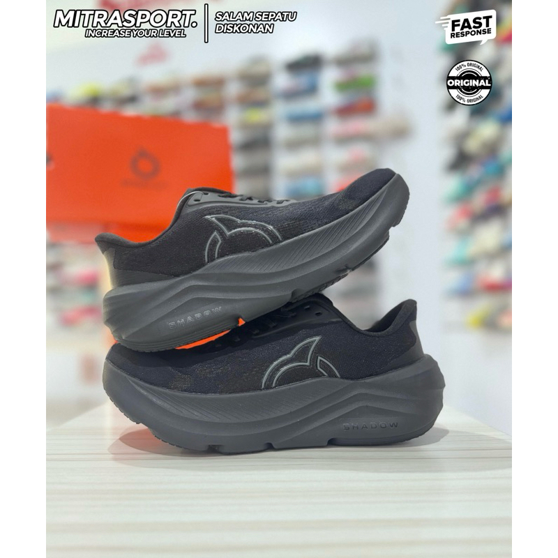Jual Ortuseight Hyperblast Shadow Vantablack Sepatu Running Lari ...