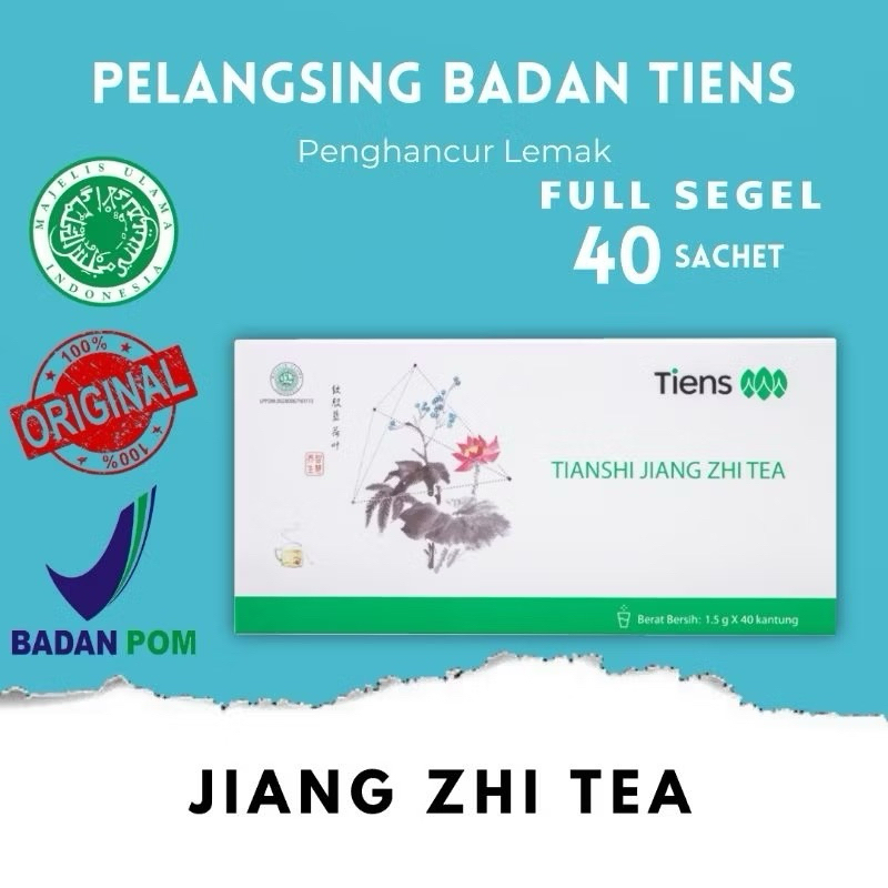 Jual TEH PELANGSING BADAN | DETOX | Jiang Zhi Tea TIENS | Suplemen ...