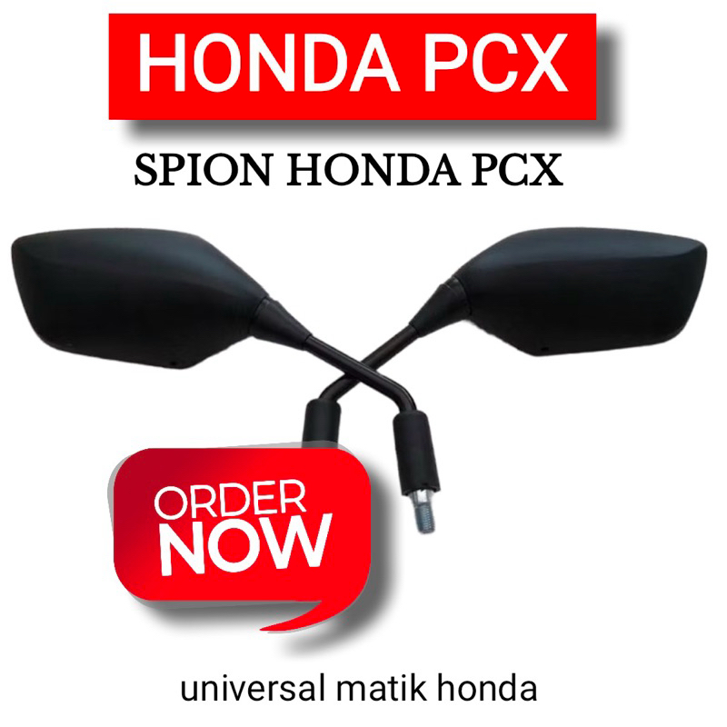 Jual Kaca Spion standard Model Motor Honda Pcx 150 Old & Pcx 160 All New Tangkai Standar Drat ...