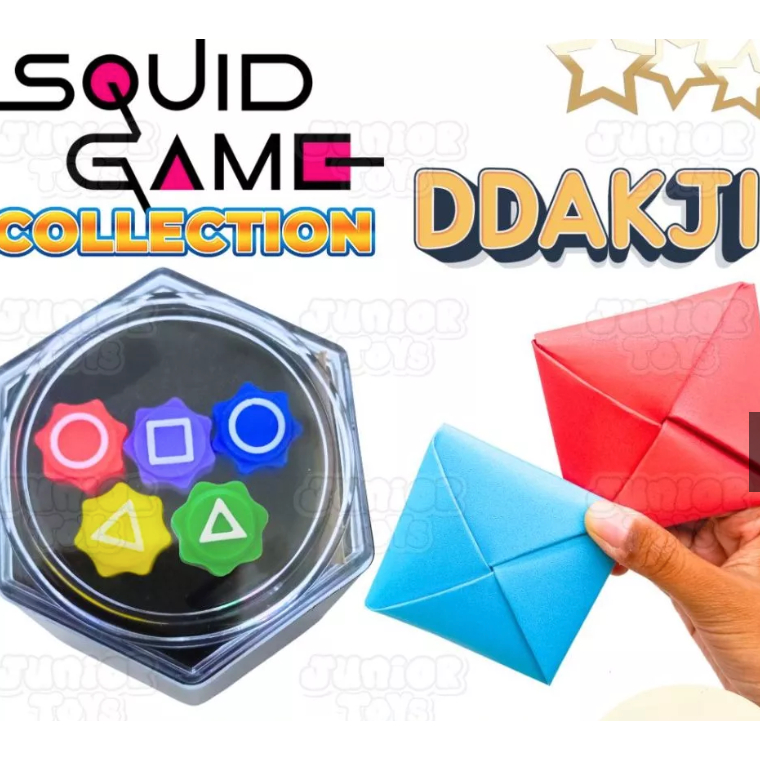 Jual SQUID GAME 2 MAINAN DDAKJI PERMAINAN GONG-GI Biseokchigi | Shopee ...