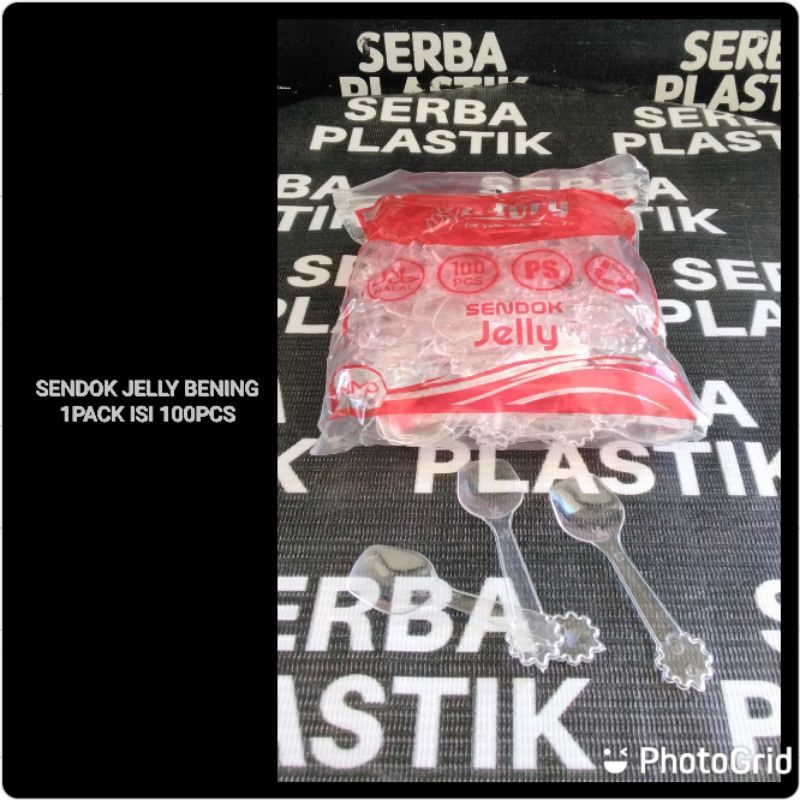 Jual Sendok jelly bening @100pcs | Shopee Indonesia