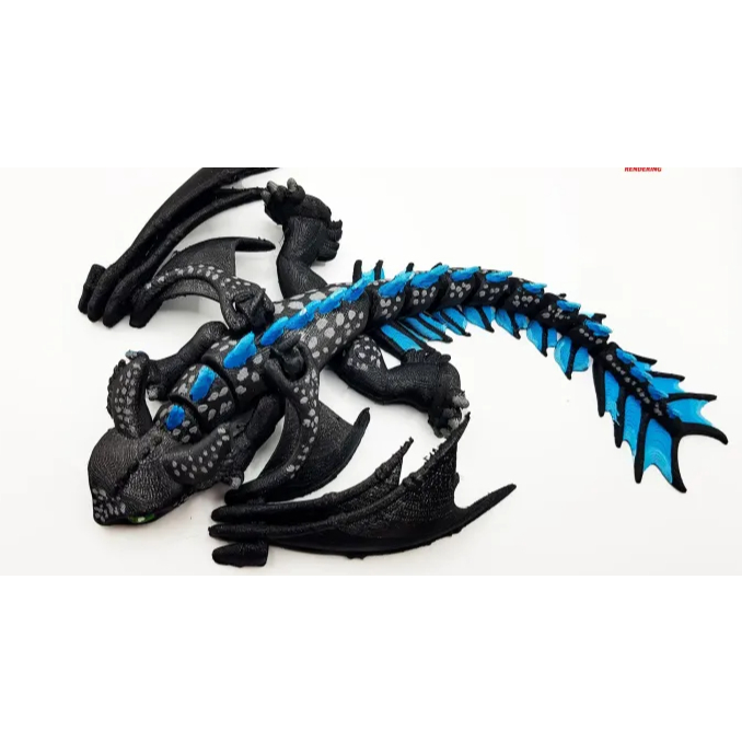Jual Cuero Mainan Naga night fury Dragon Toothless Artikulasi | Shopee ...