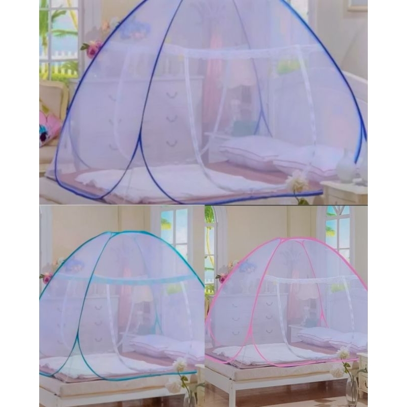 Jual Kelambu Lipat / Kelambu Tenda / Kelambu Bayi Super JUMBO Praktis ...