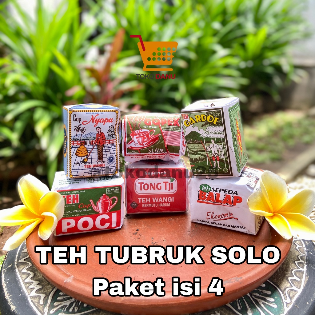 Jual PAKET 4 TEH TUBRUK JAWA KOMBINASI ENAK DANDANG 999 SINTREN GOPEK ...