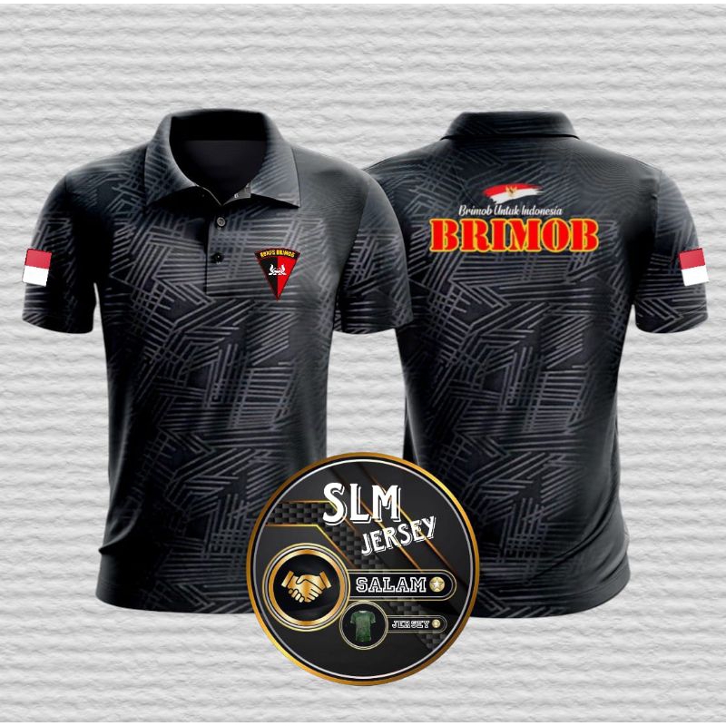 Jual baju wangki embose BRIMOB terbaru | Shopee Indonesia