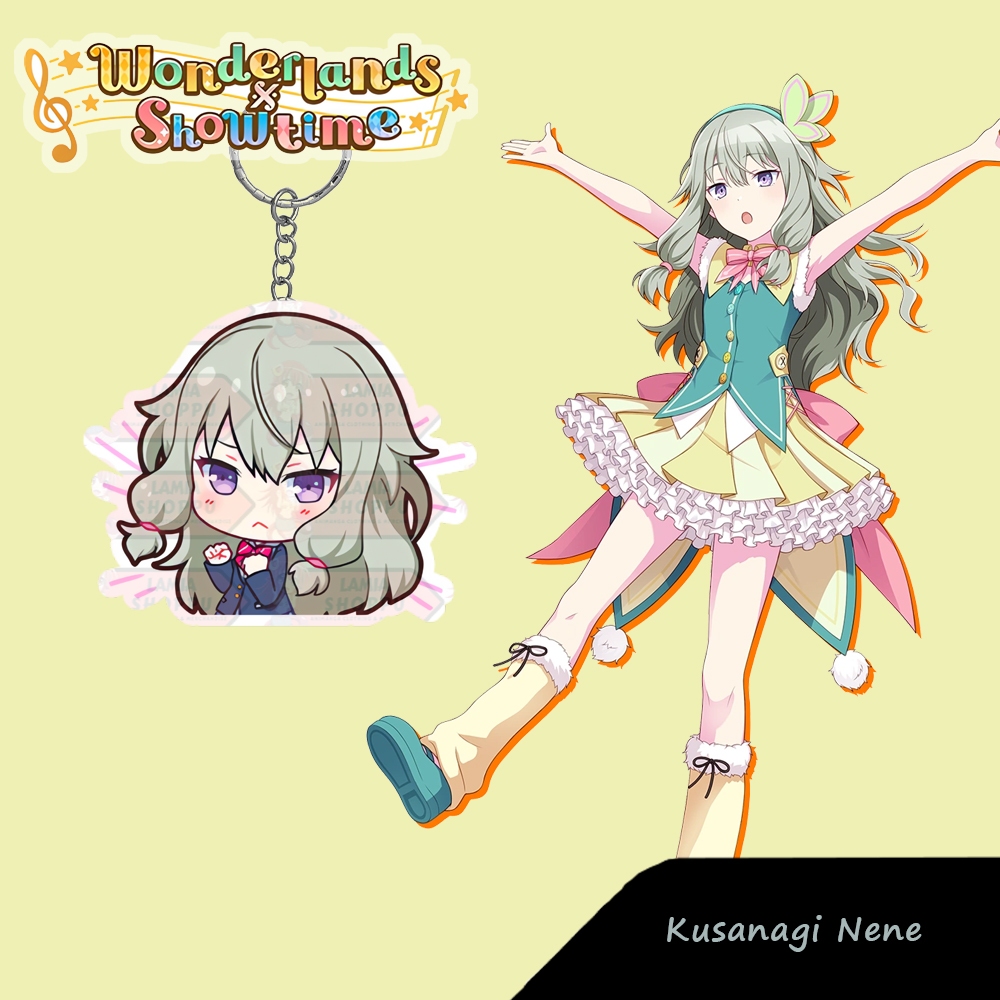 Jual Gantungan Kunci Project Sekai Kusanagi Nene | Keychain Colorful ...