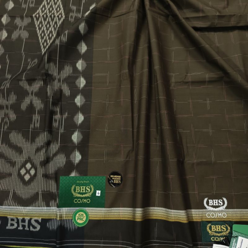 Jual SARUNG BHS COSMO GOLD K26 PRC 6 OLIVE MUDA SELVEDGE JACQUARD ...